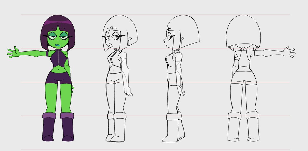 「Margo Model Sheet 」|Joel Guerraの漫画