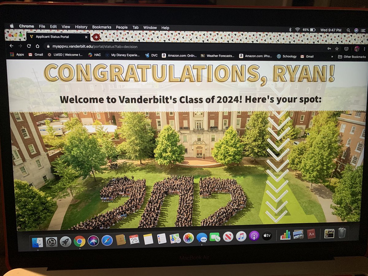 What do the Vanderbilt Acceptance Letters Look Like? : r/Vanderbilt