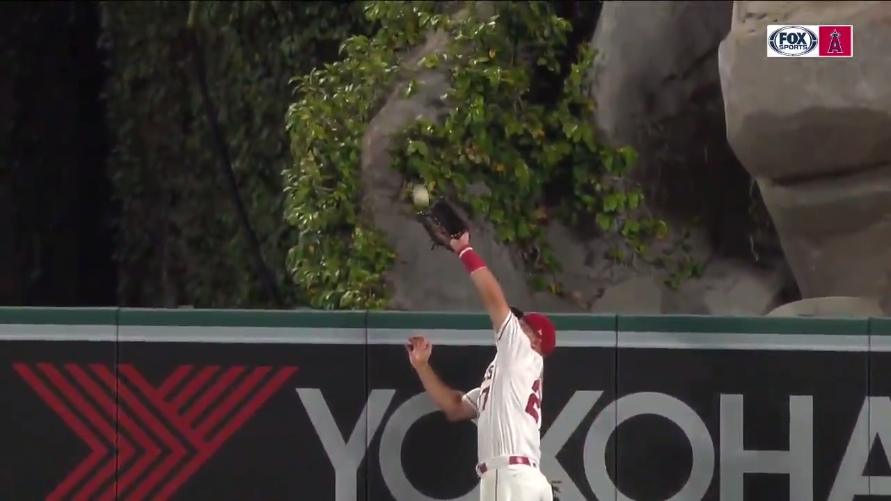 Mike Trout Robs Home Run