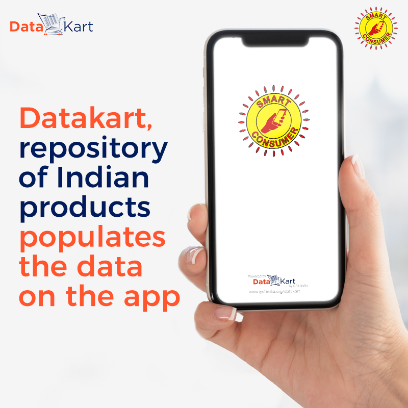 GS1India on Twitter: "Smart Consumer Mobile app is powered by Datakart, which is a product data ...