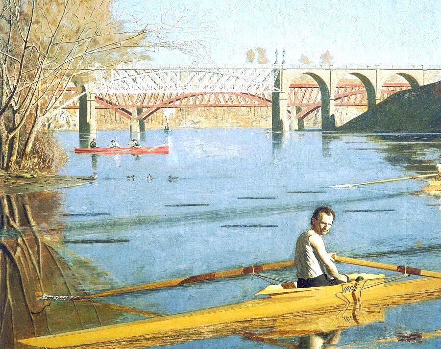 A thread written by @RobertBohan: "Thomas Eakins (1844-1916) was the ...