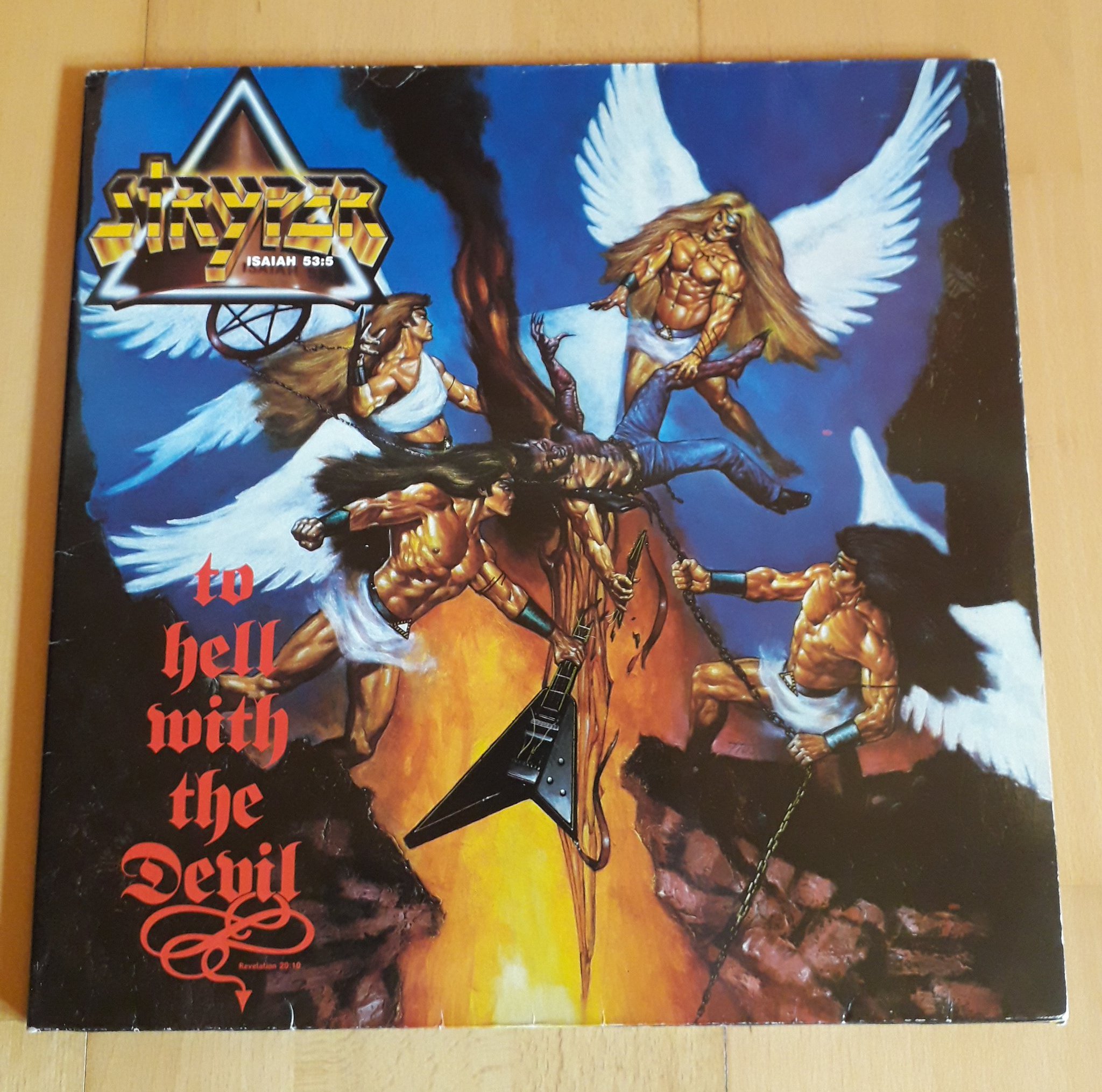 Stryper To Hell With The Devil Album Art