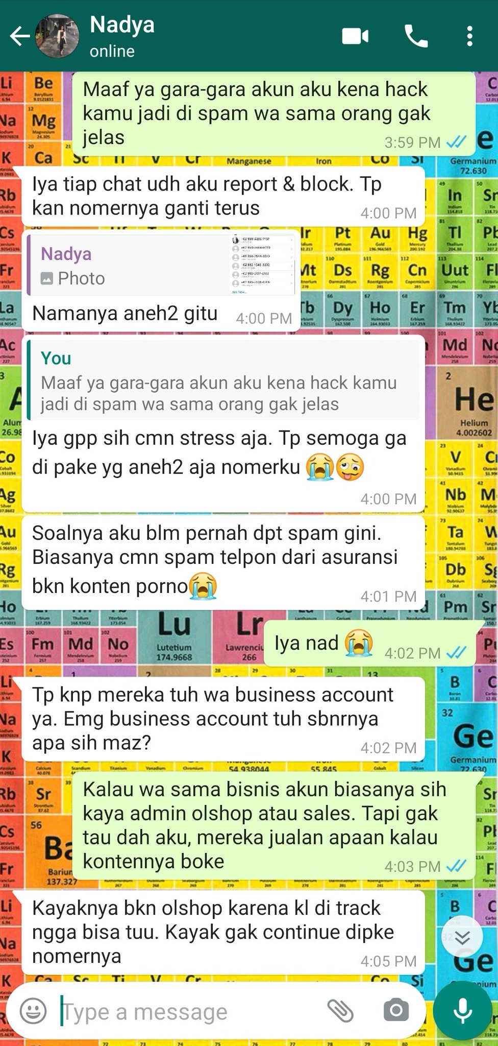 Mazzini on Twitter: "Jangan bikini risih orang, kasian dia gak tau apa-apa. Ngapain lo teror ...