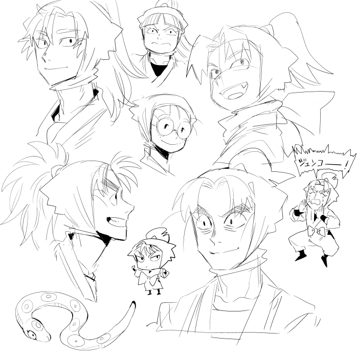 「六年生を短髪にしてみた。 」ムエン＠1/26東4・あ15abの漫画