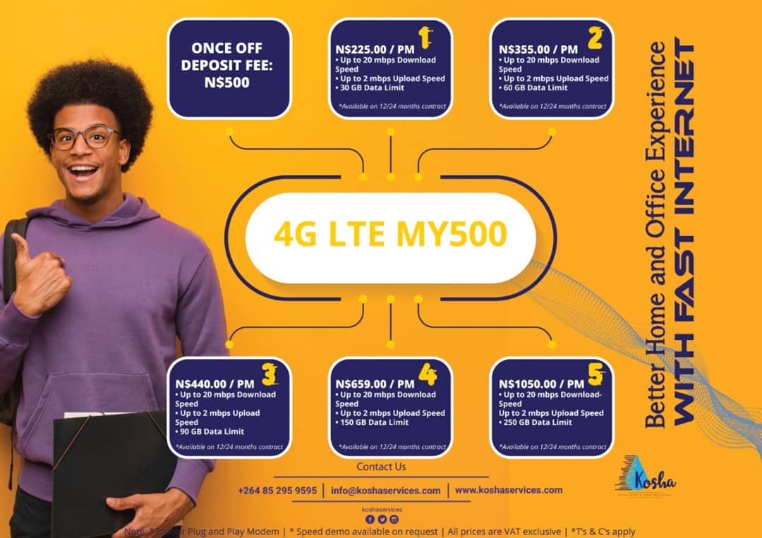 Kosha Services Namibia on Twitter: "Plans are underway 📶…