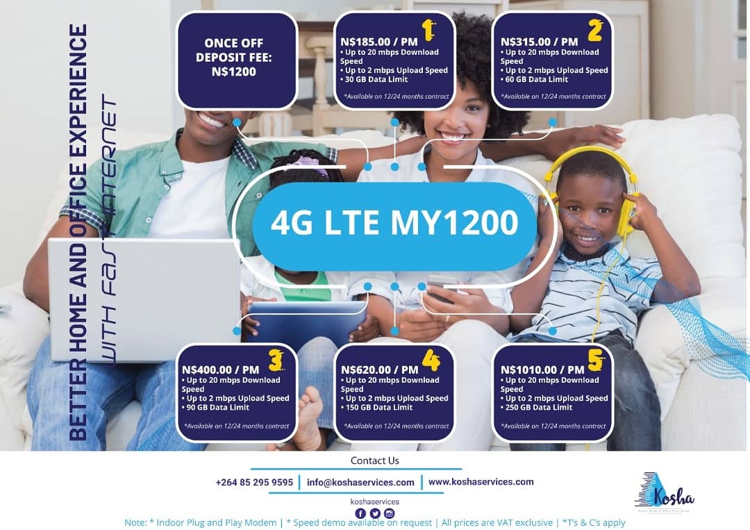 Kosha Services Namibia on Twitter: "Plans are underway 📶…