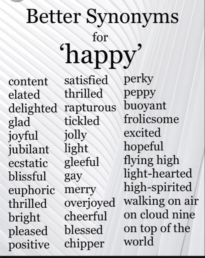 Better Word For Excited