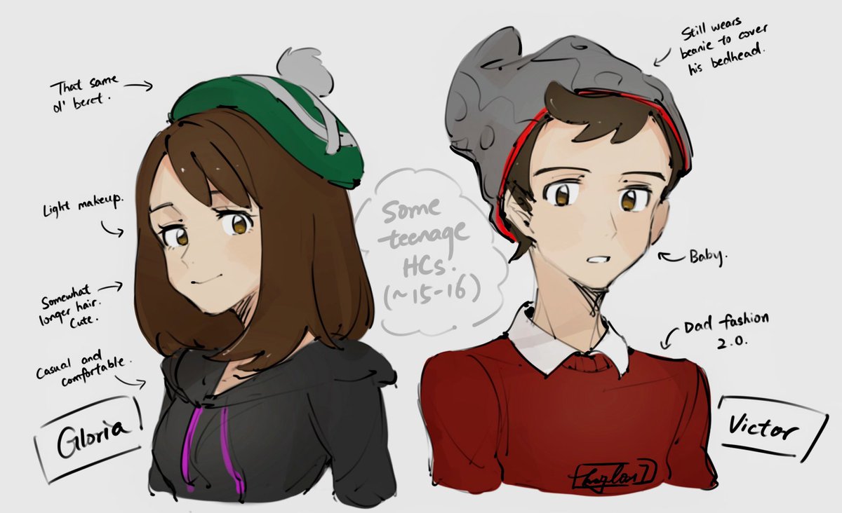 「Teenage Postwick trio thoughts. 」|Hazel Oh Two One Sevenの漫画