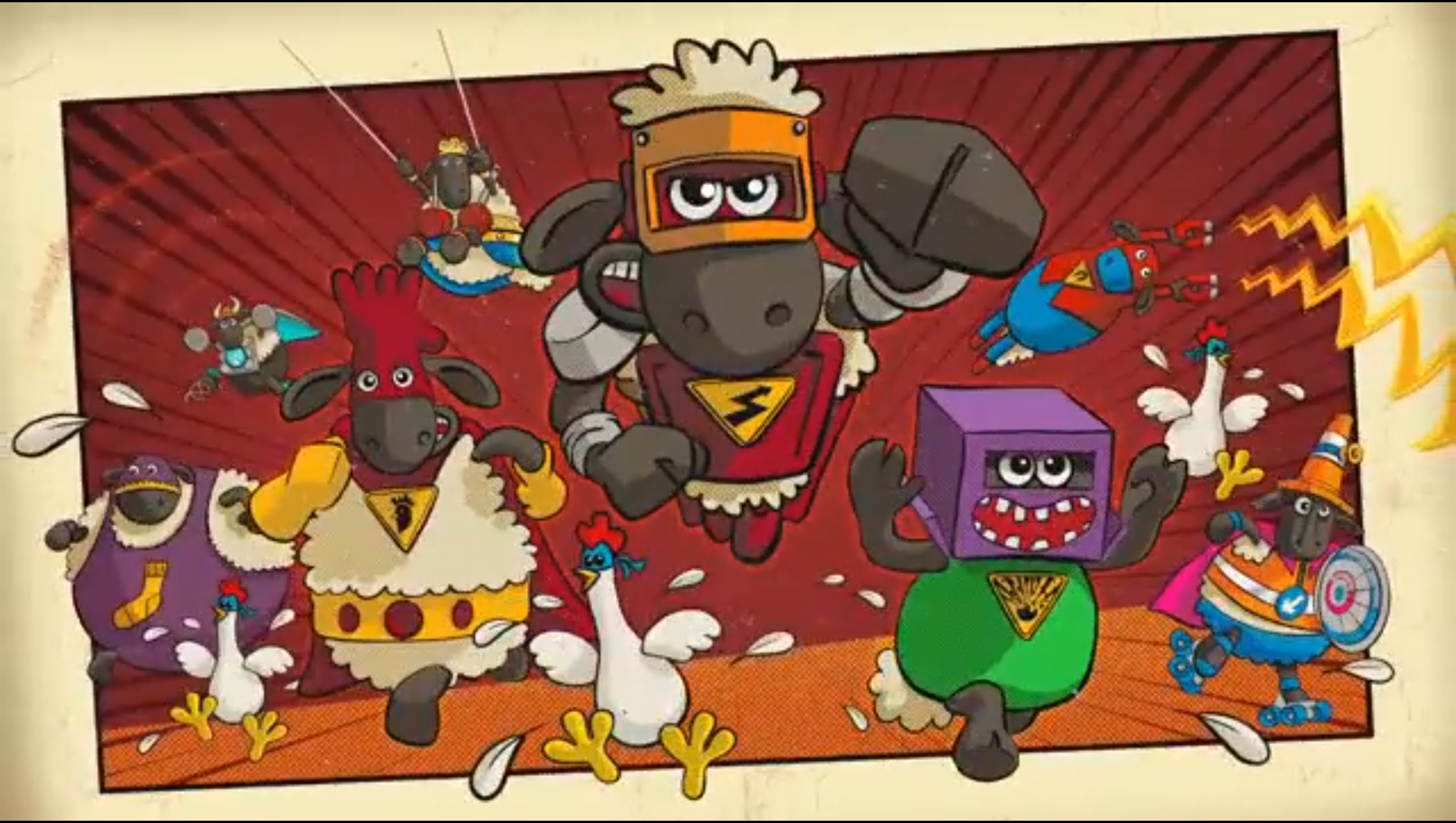 Super Shaun The Sheep