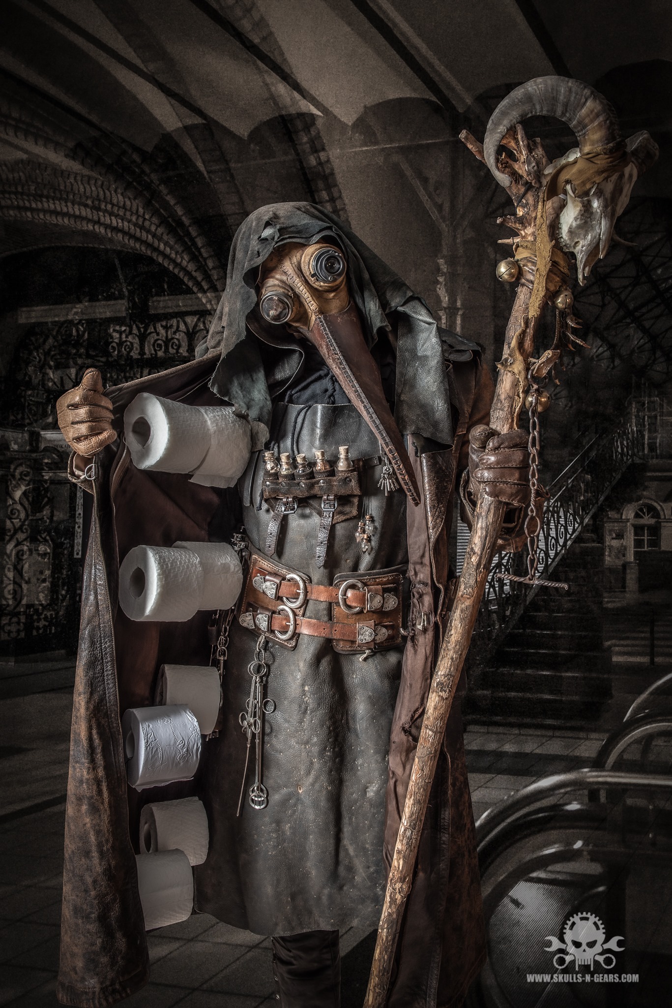 Steampunk Plague Doctor Art