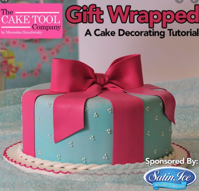 Fondant Wrapped Gift
