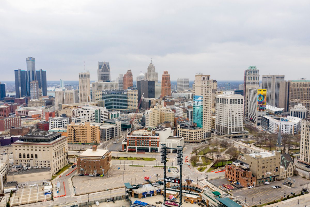 Downtown Detroit : r/CityPorn