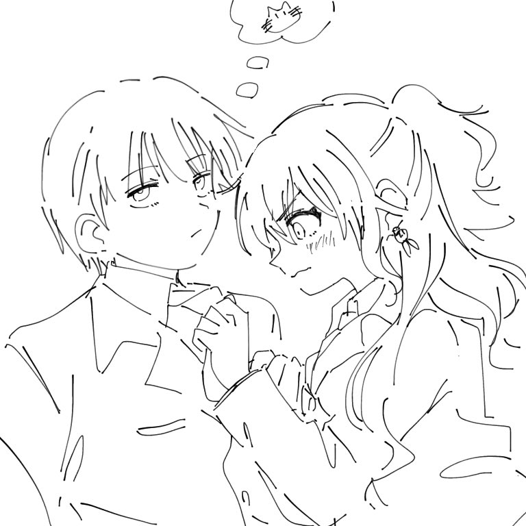 「@shirokun_0729 (後2枚は古い絵ですけどこんな感じのです…!) 」Dimuruの漫画