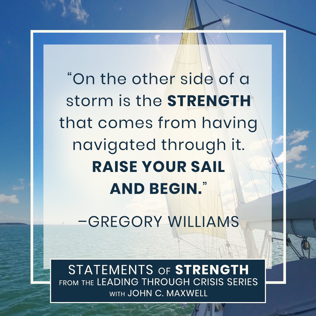 John C. Maxwell on Twitter: "From our #StrengthStatement Series: “On ...