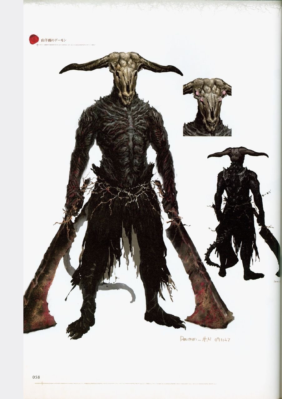 Demon Concept Art For Demons_05, 3d, 3d Art, Art, Chains, Concept Art,