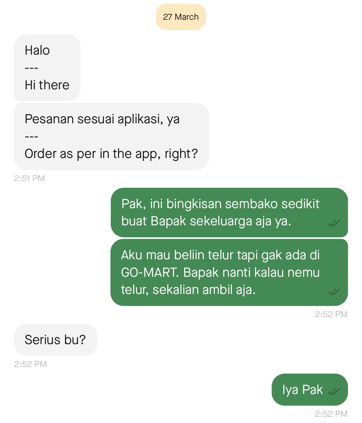 Andrea Gunawan On Twitter Buat Yang Kemarin Pada Protes Soal