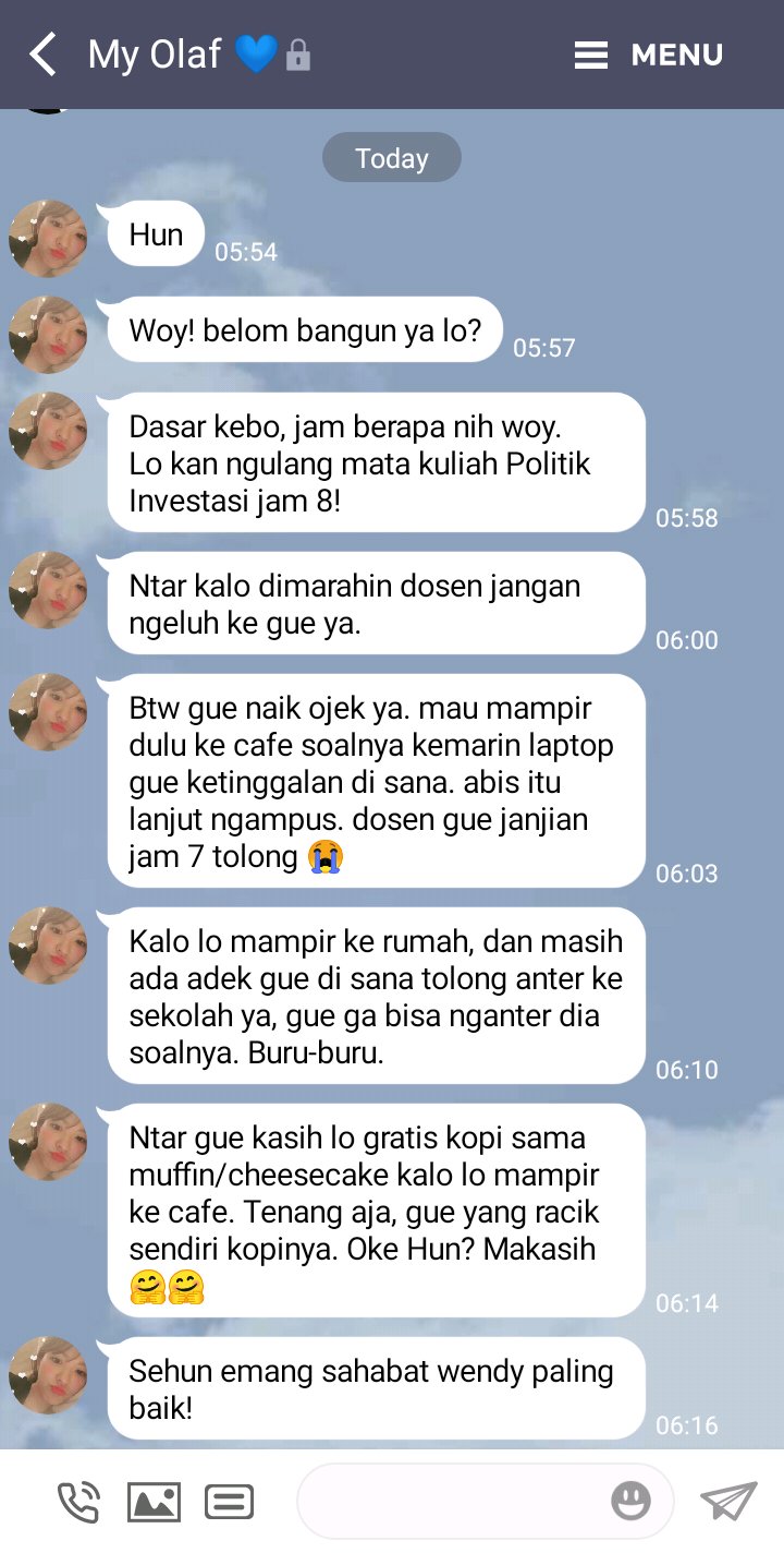 YEOLO 🔜💪🏻 on Twitter: "beloman aja di sleding sama mas Kai 😌 - "Good Story" - #WENYEOL AU # ...