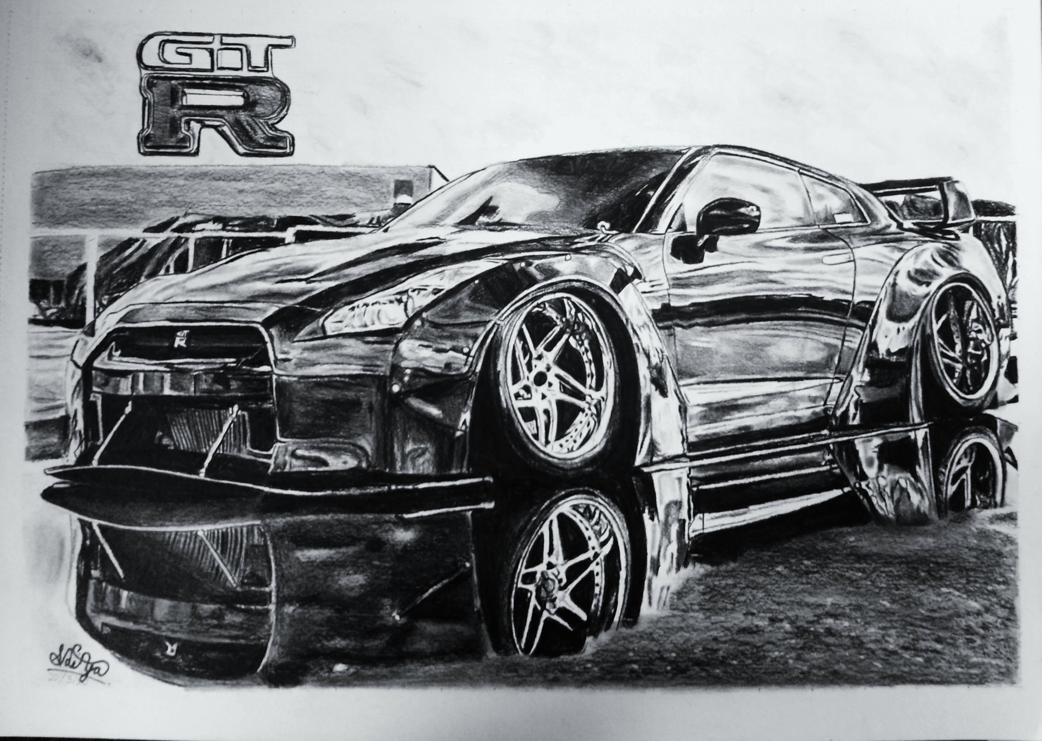Nissan Skyline R35 Back By TRRenX On DeviantArt, 55% OFF