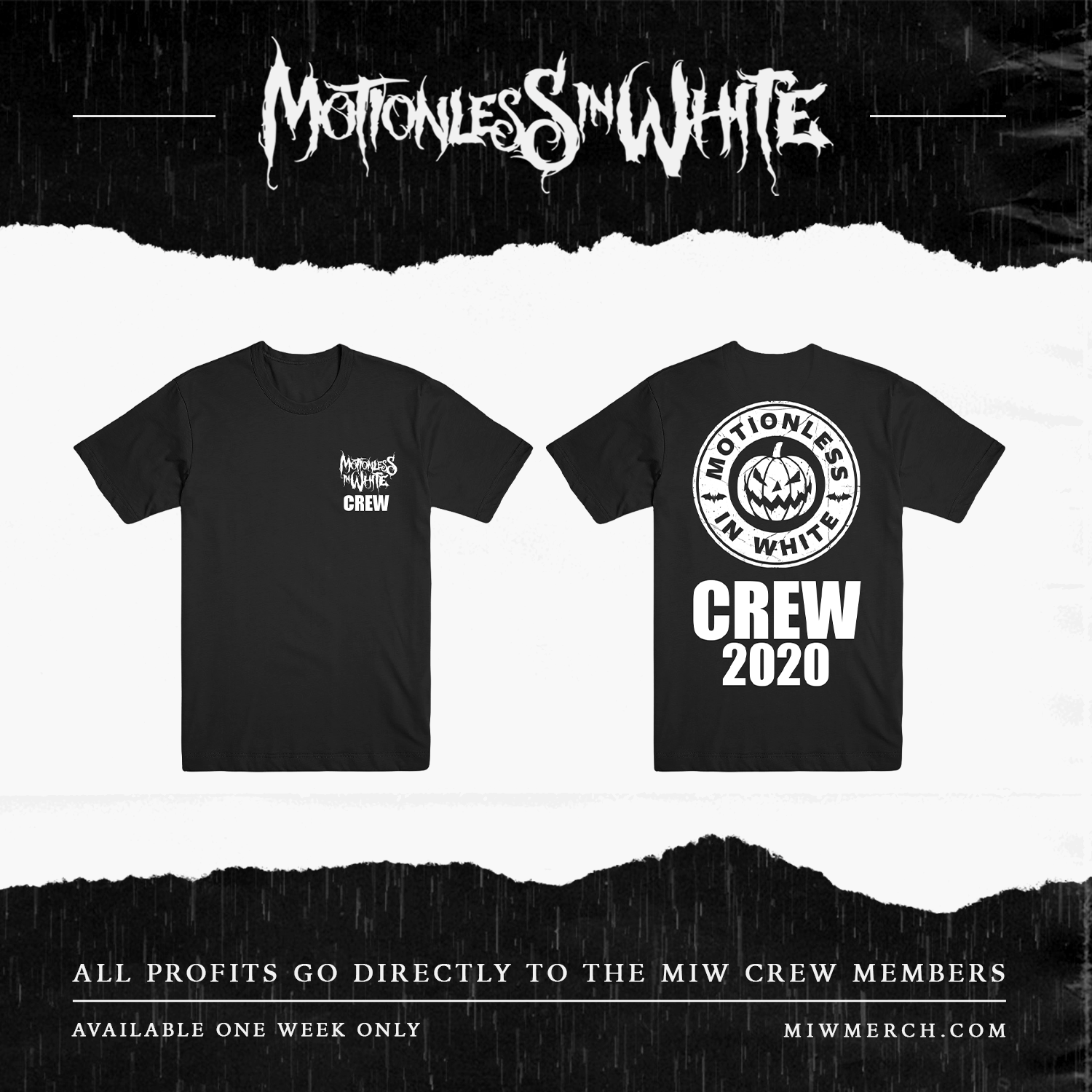 Motionless In White Logo Font