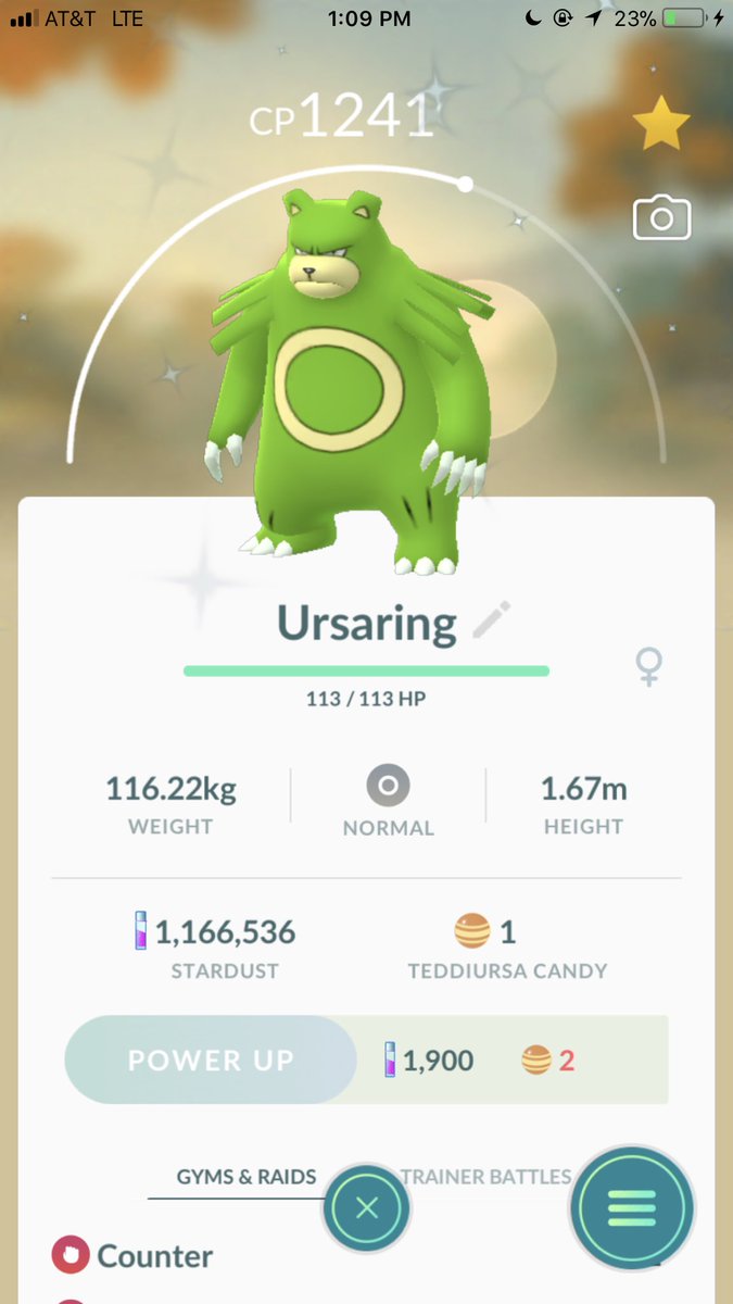 Shiny Ursaring