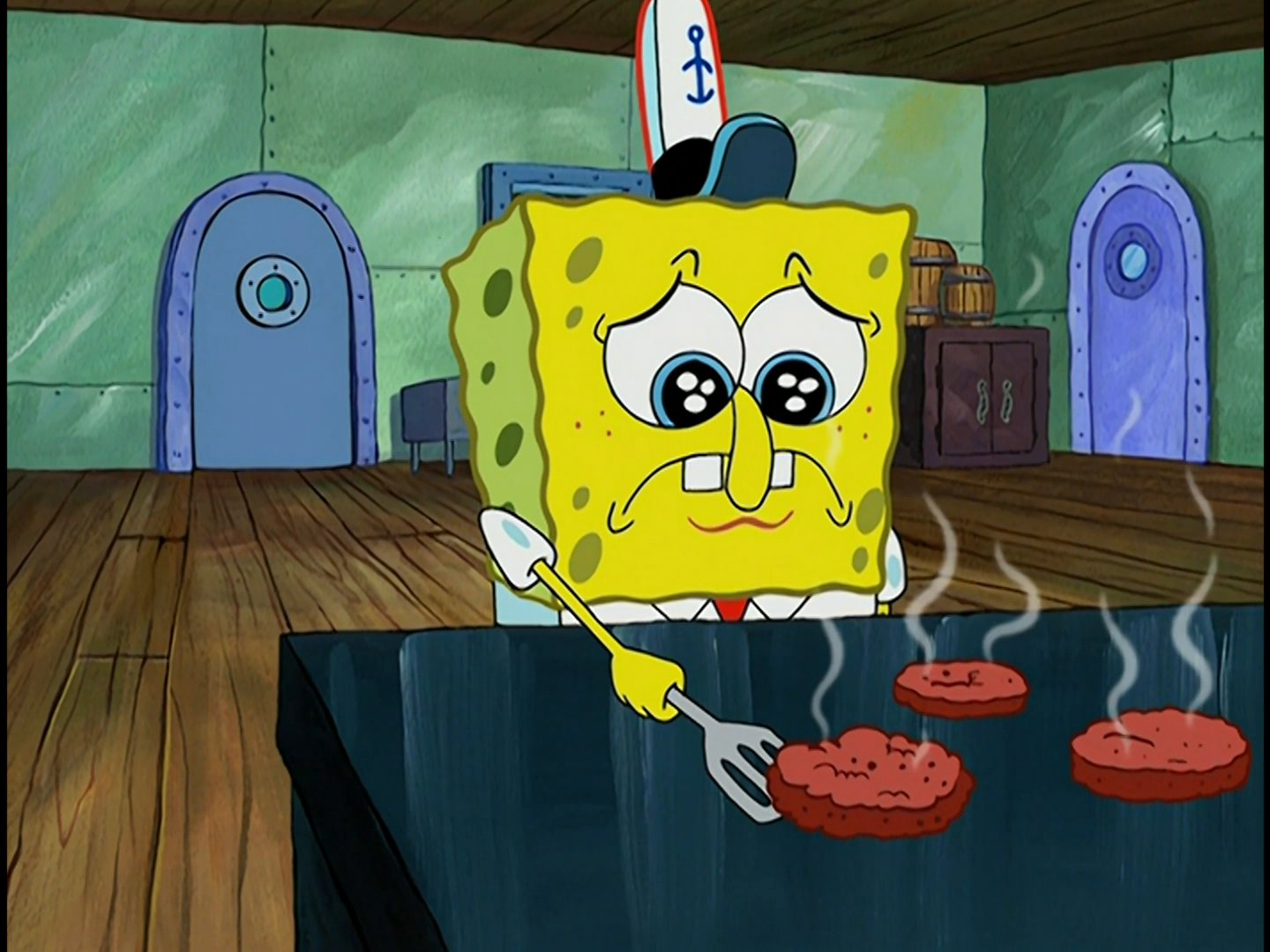 Spongebob Flipping Patties