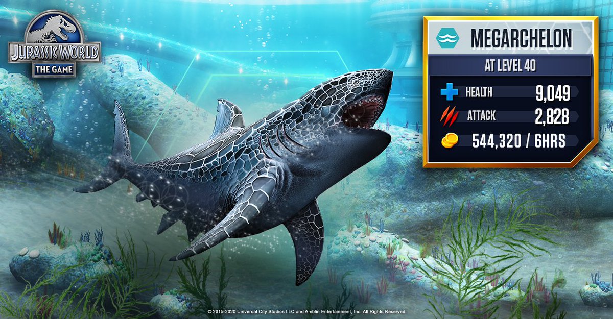 Aquatic Jurassic World The Game Hybrids