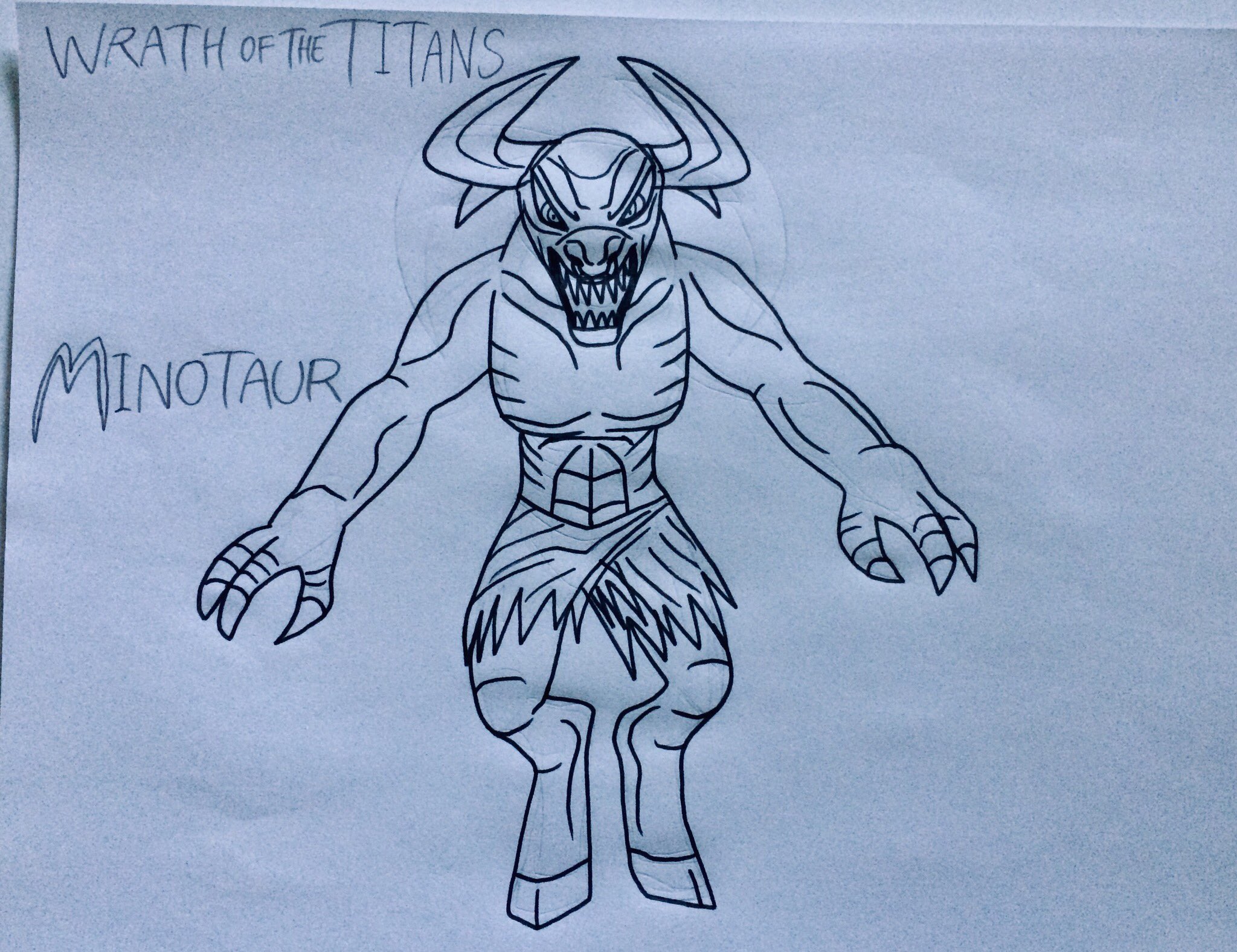 Minotaur Wrath Of The Titans