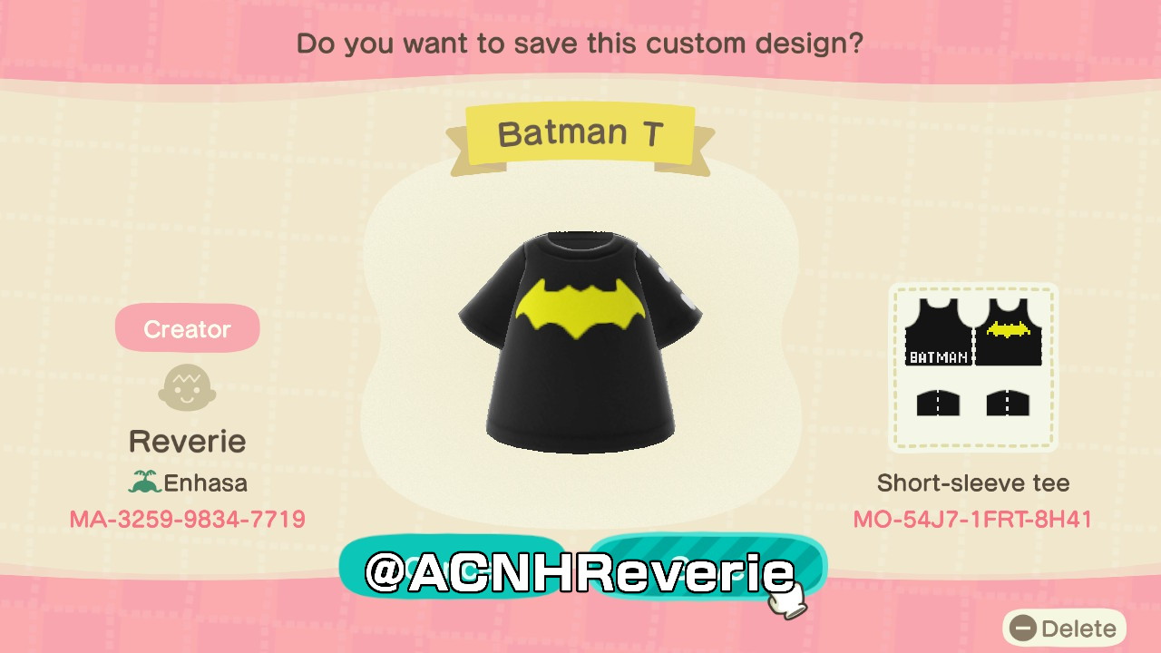 Animalcrossing Qr Code Batman