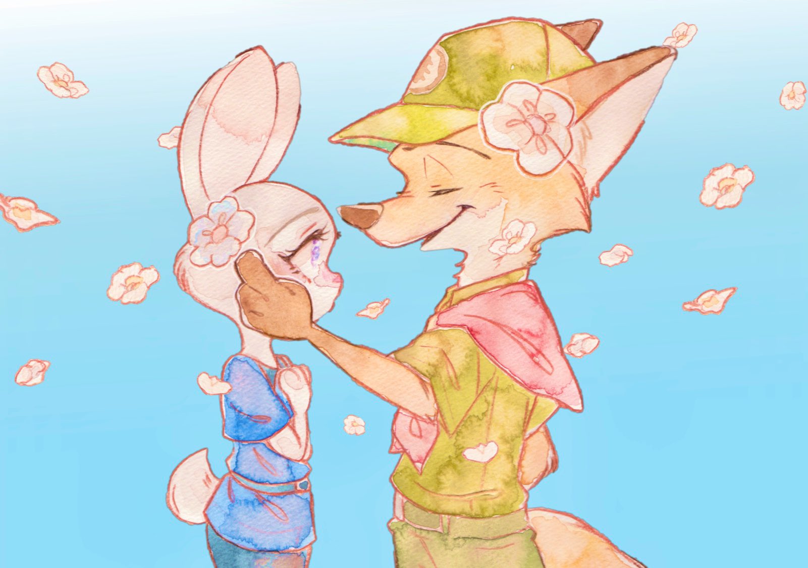 The Big ImageBoard (TBIB) - 2020 anthro blue background brown body brown fur canid canine ...