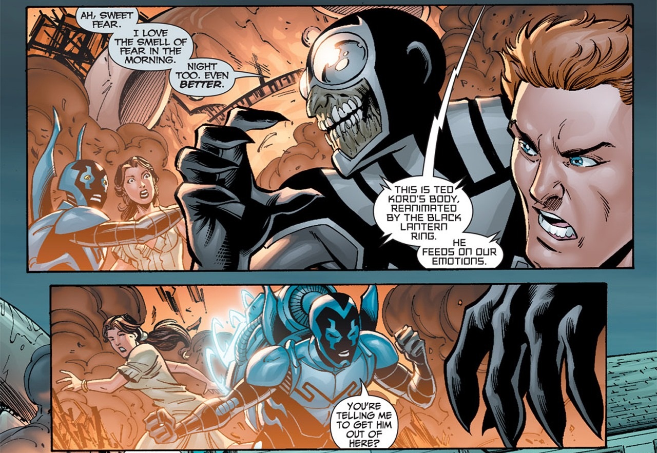 Blue Beetle Vs Black Beetle