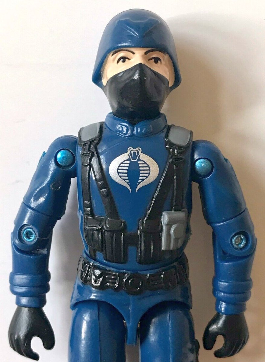 Toys Vintage Gi Joe Cobra Trooper 1982 Hasbro Dolls & Action Figures ...