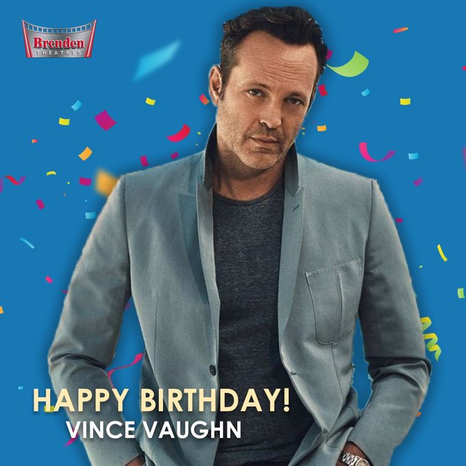 Vince Vaughns Birthday Celebration Happybdayto