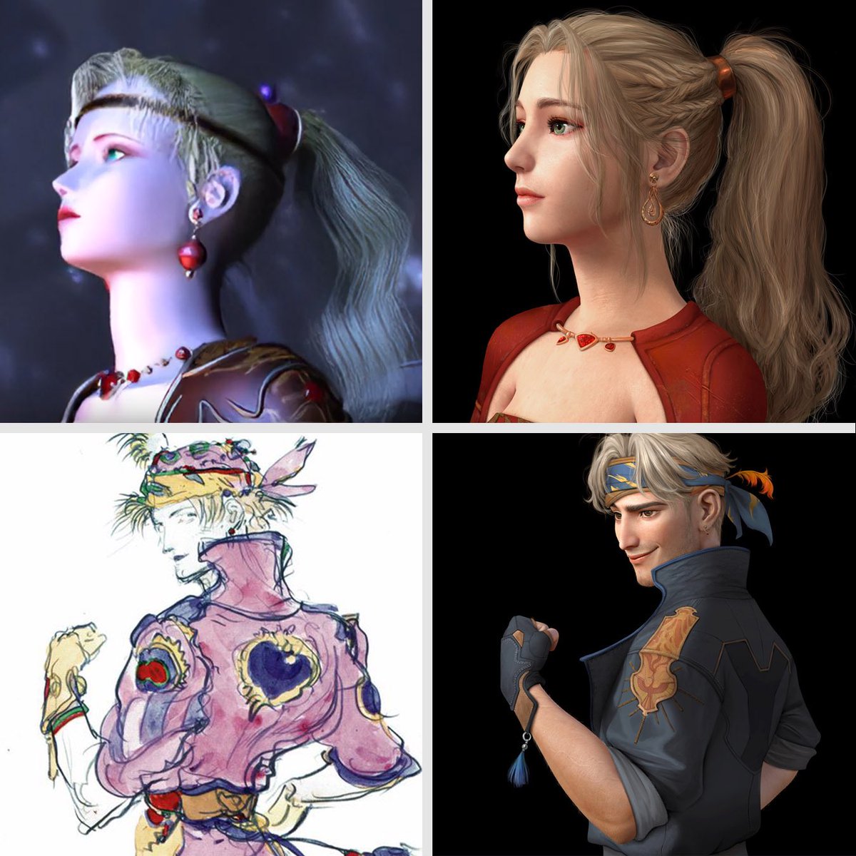 「Comparison from my render to original render and concept ? #」David ...