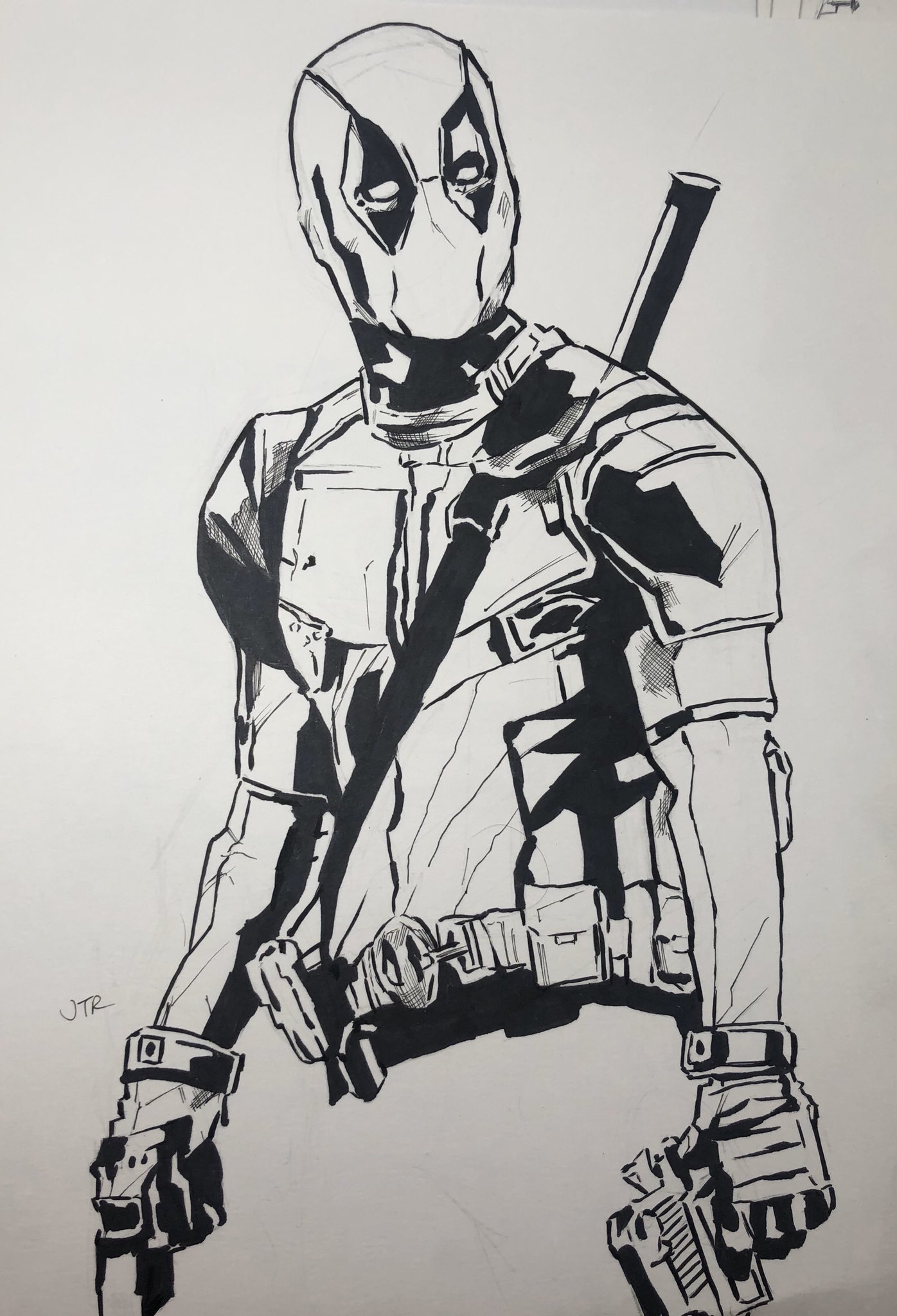 Drawings Of Deadpool