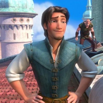 Rapunzel And Eugene On The Boat