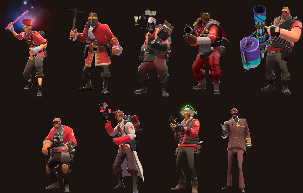 Engineer Cosmetic Loadouts R/tf2
