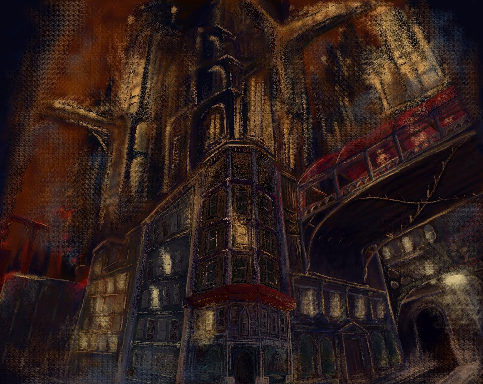 Gotham City Concept Art