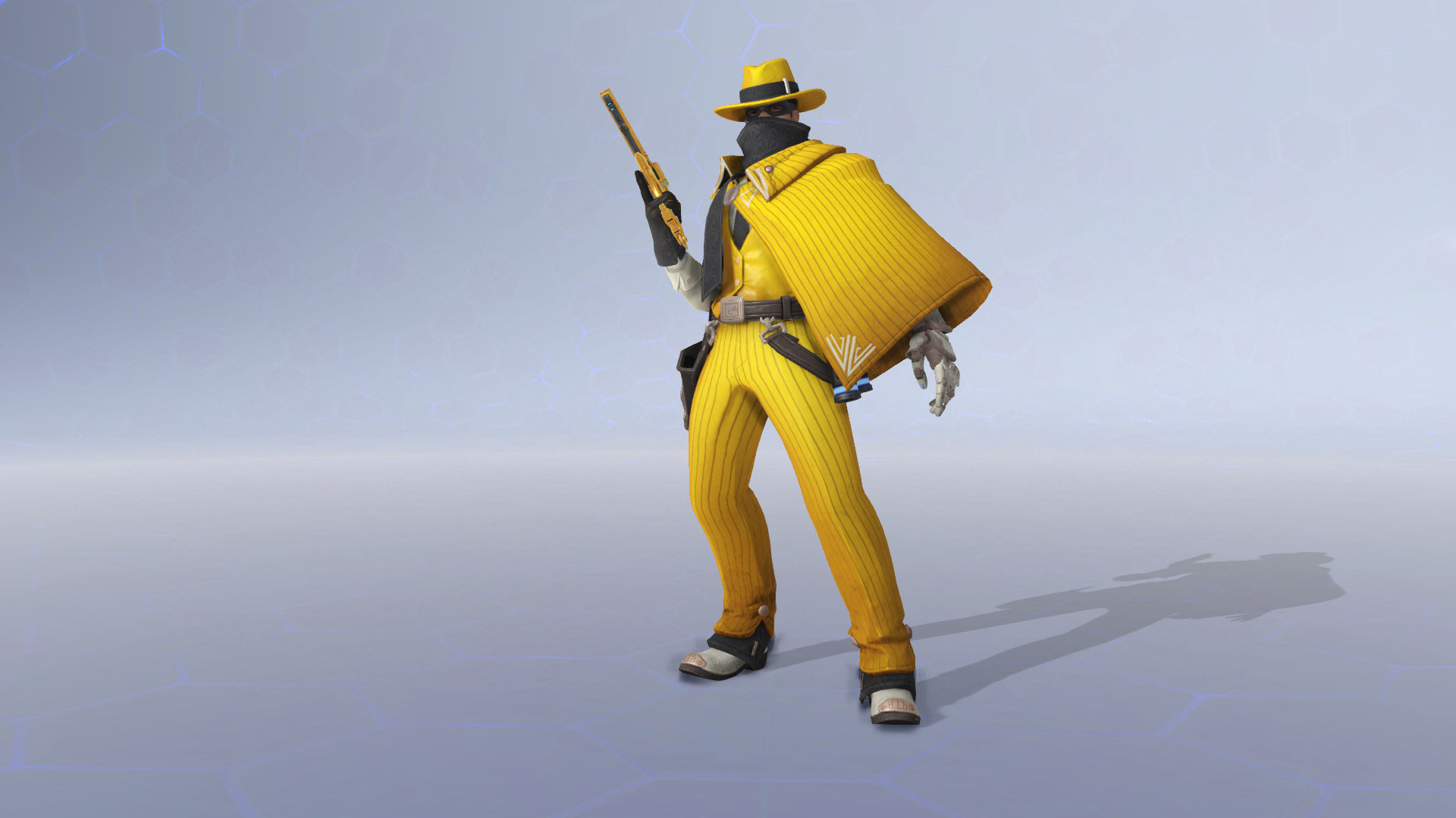 Graphic Man In Yellow Hat
