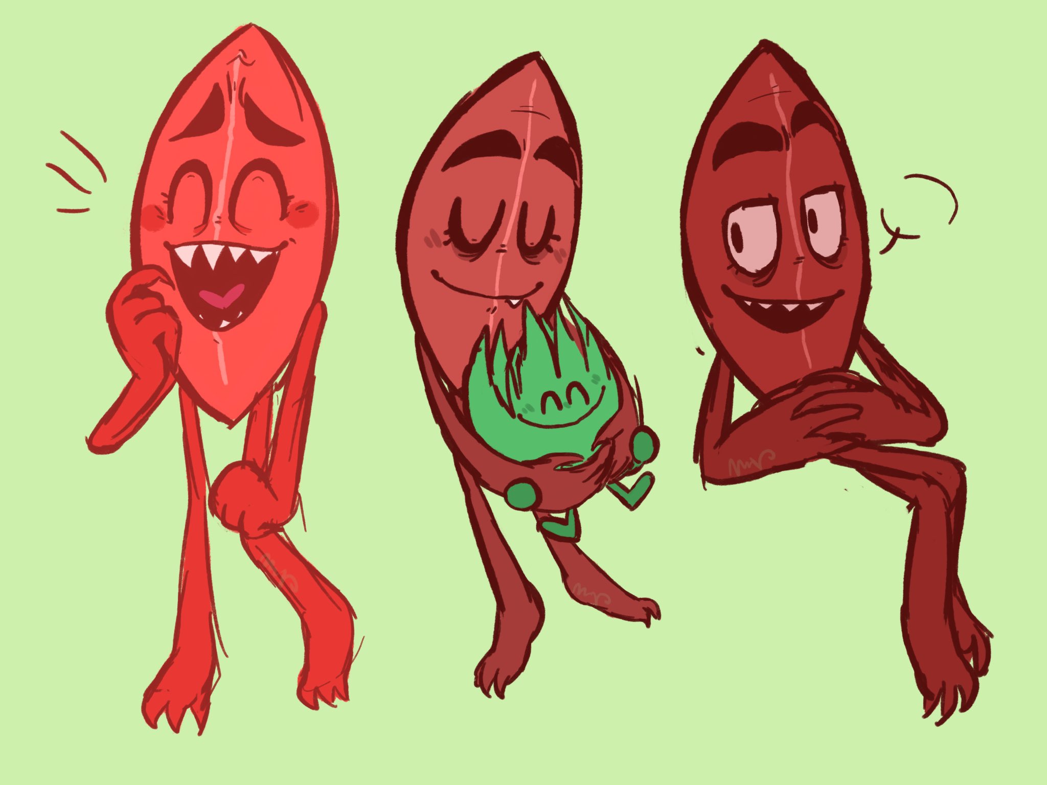 Evil Leafy Bfdi BFDIA 13 Evil Leafy Gets Time Out By ARTYNOTES24 On