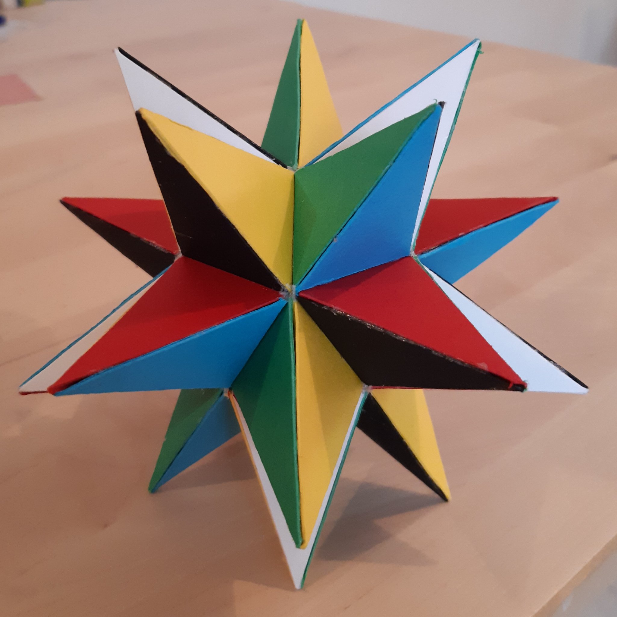 Stellated Dodecahedron Origami