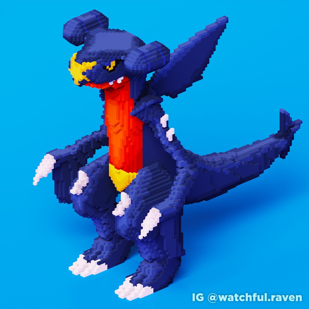 Minecraft Pokemon 3d Pixel Art