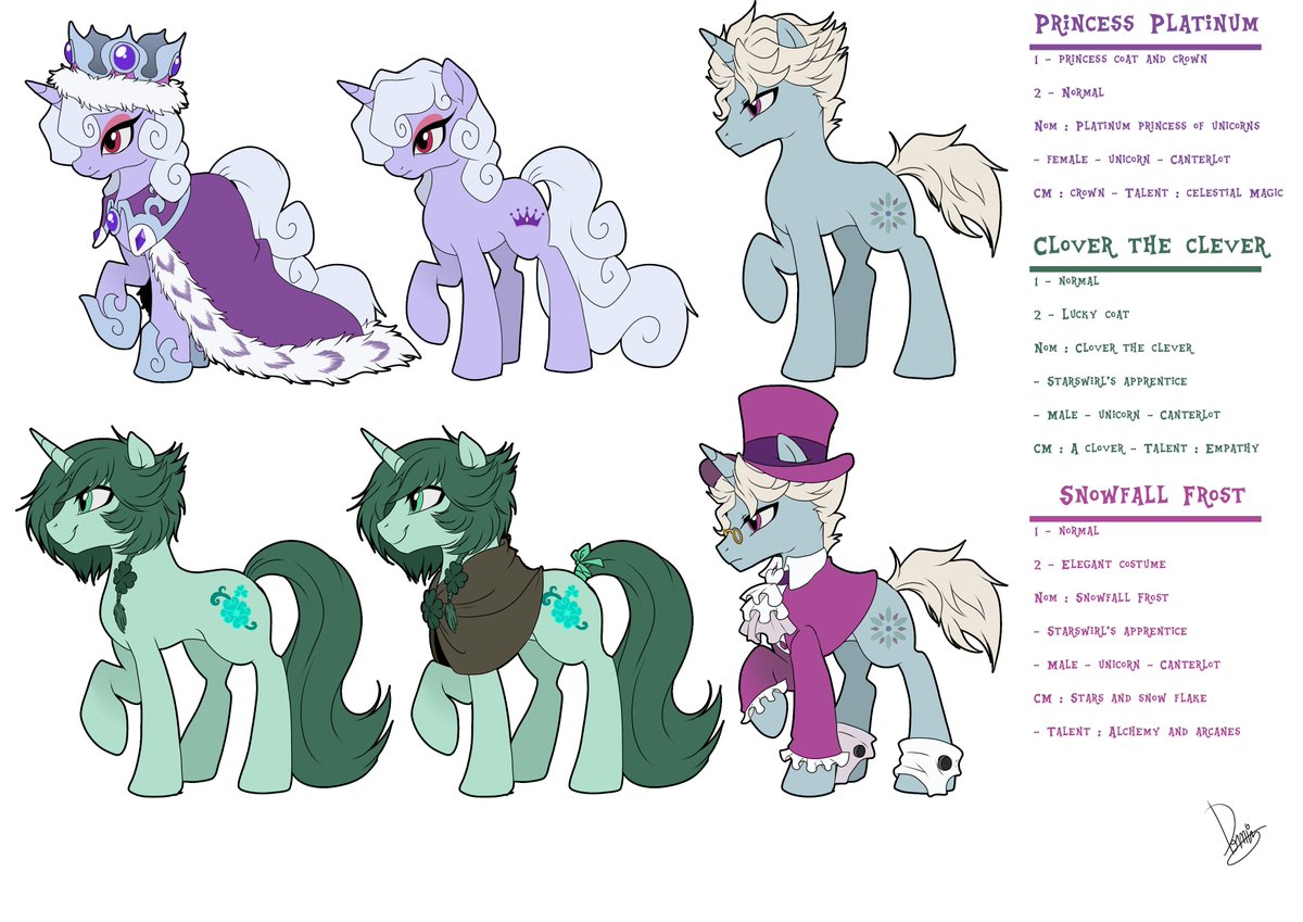 Princess Platinum And Clover The Clever