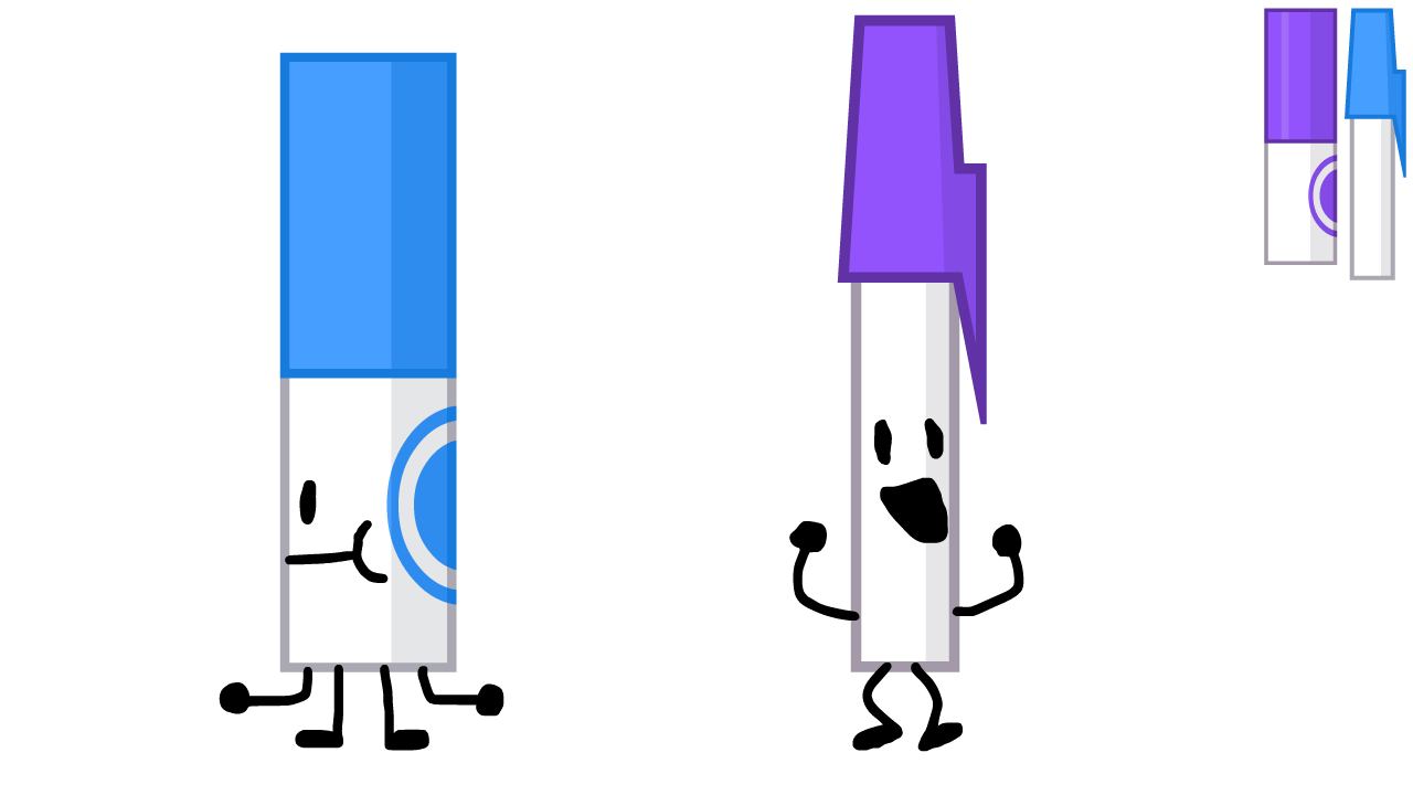 Bfdi Pencil And Pen