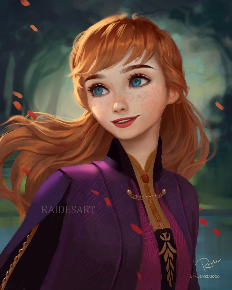 Anime Anna Frozen