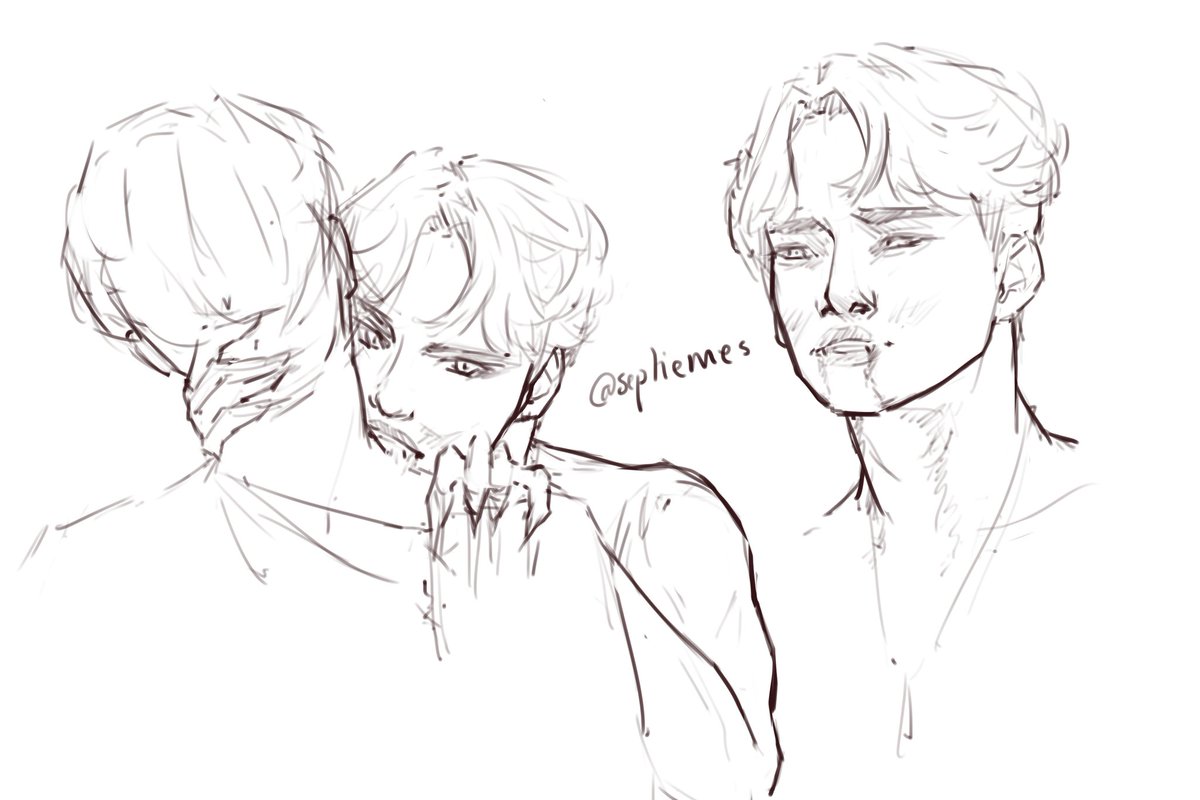 「Sketches of vampire Yunho because why not ? 」lucie 🌊の漫画