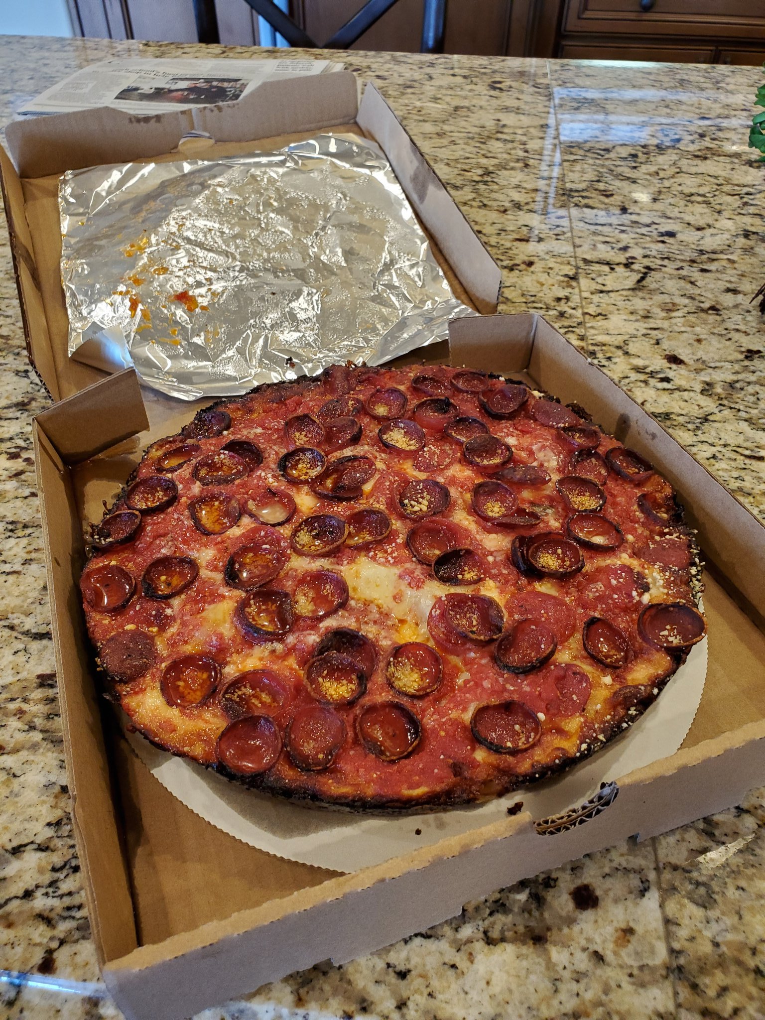 Breezy town pizza store
