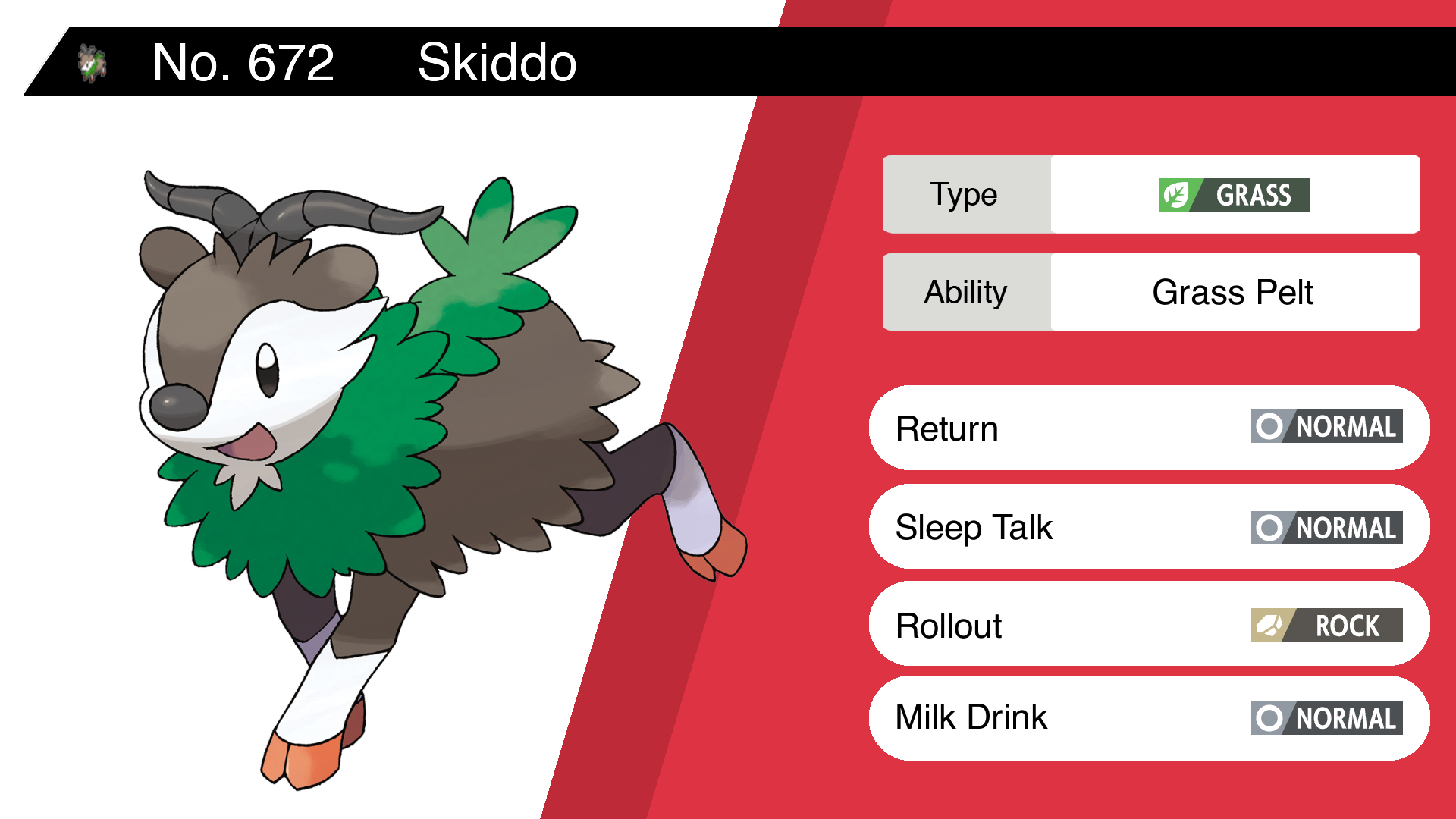 Pokemon Skiddo Evolution