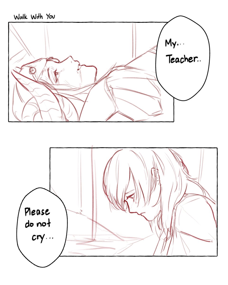 Walk With You" here is a little edeleth comic/strip smth. 」kacchanの漫画