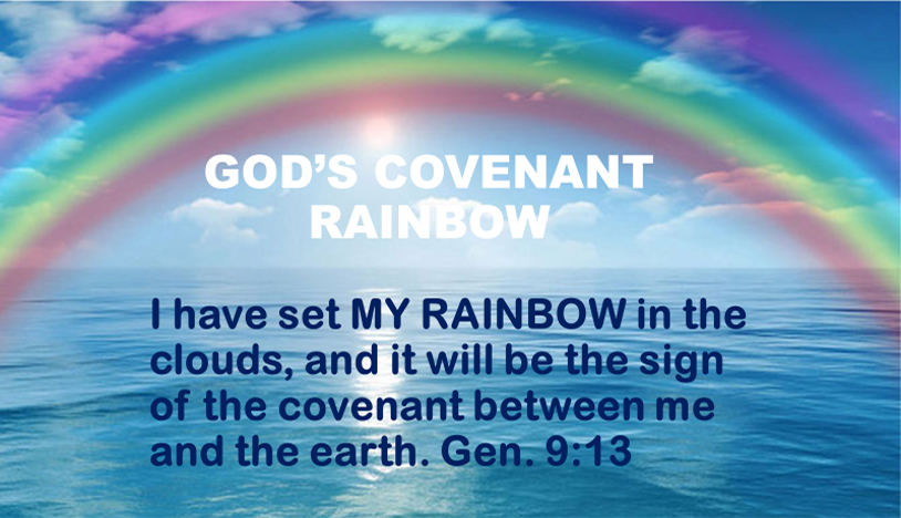 Pat Francis on Twitter: "God's Covenant Rainbow was made by God to ...